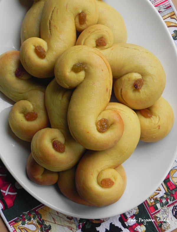 St. Lucia Buns – The Pajama Chef