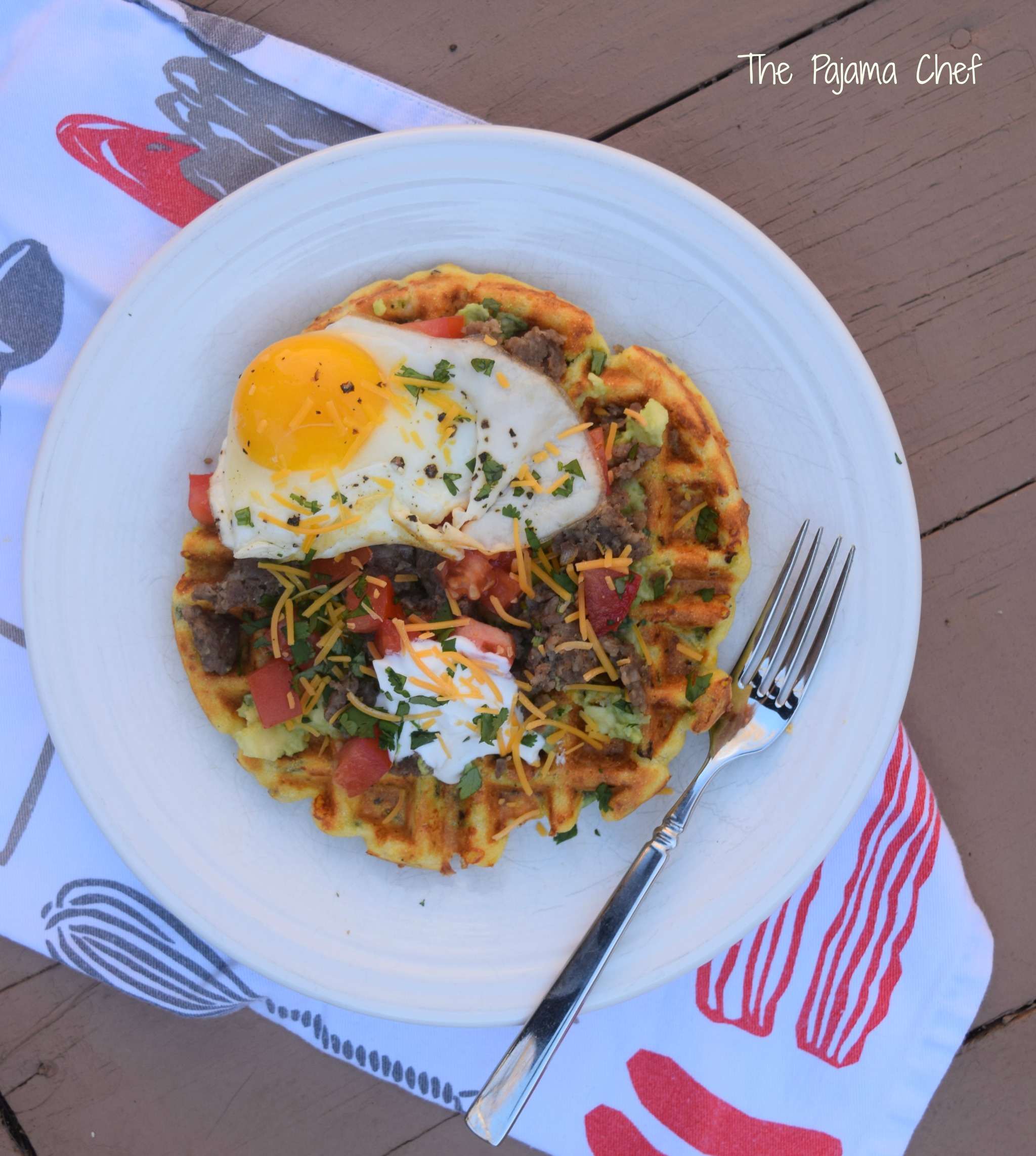 SRC: Loaded Cornbread Waffles – The Pajama Chef